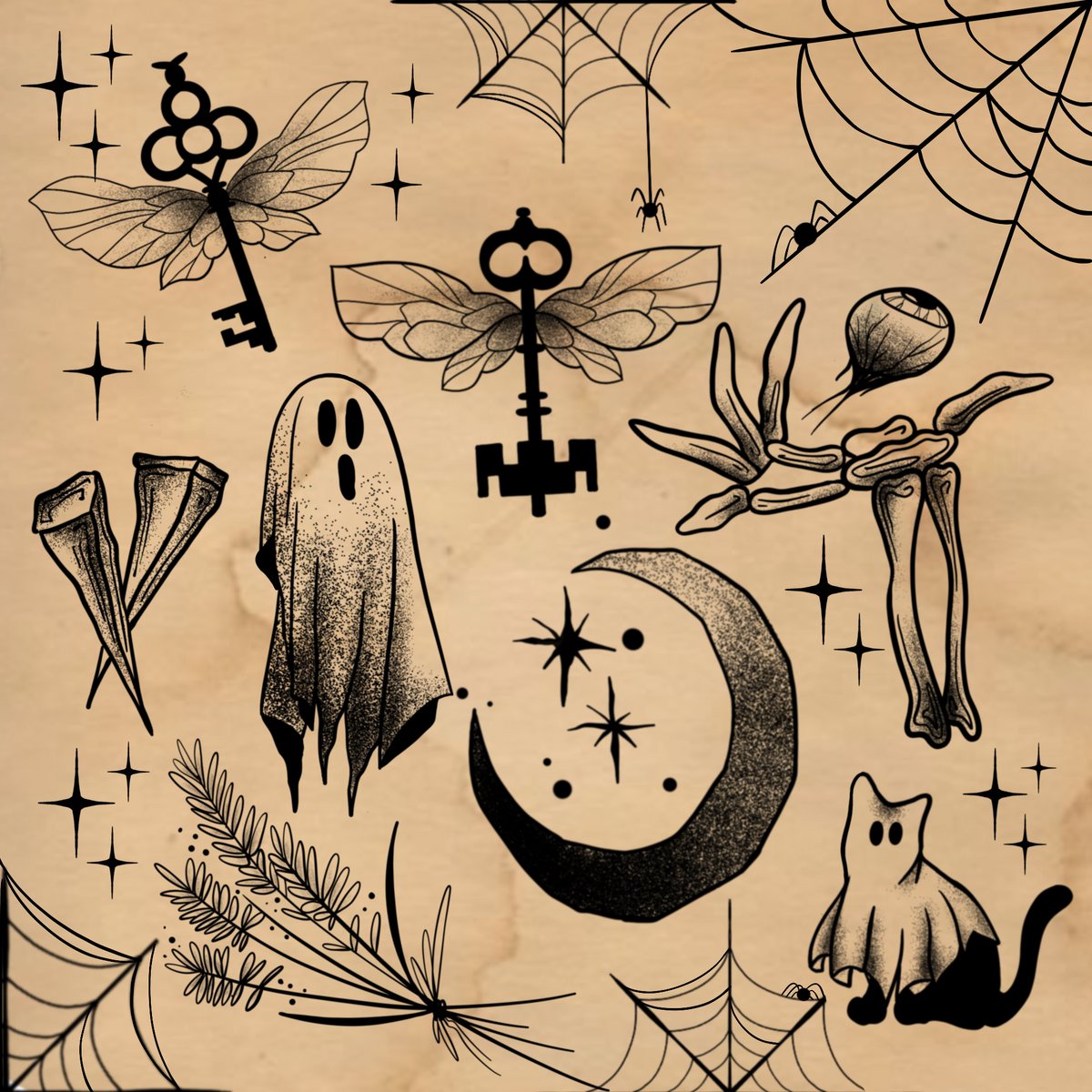 Wzór #63548 - Alabama White - Styl: Dotwork | TattooArtist