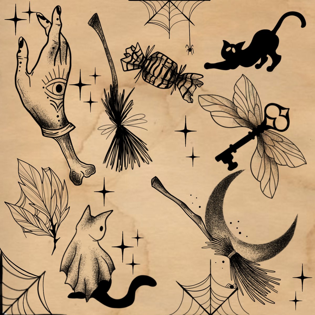 Wzór #63550 - Alabama White - Styl: Dotwork | TattooArtist