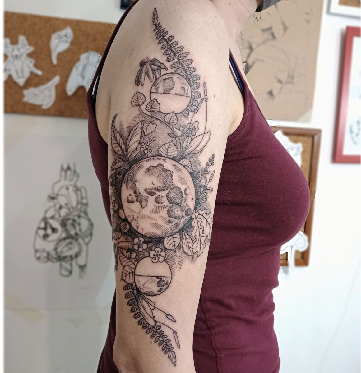 Tatuaż #79490 - Monika "Paskud" Romańczyk - Styl: Graficzny / Sketch ...