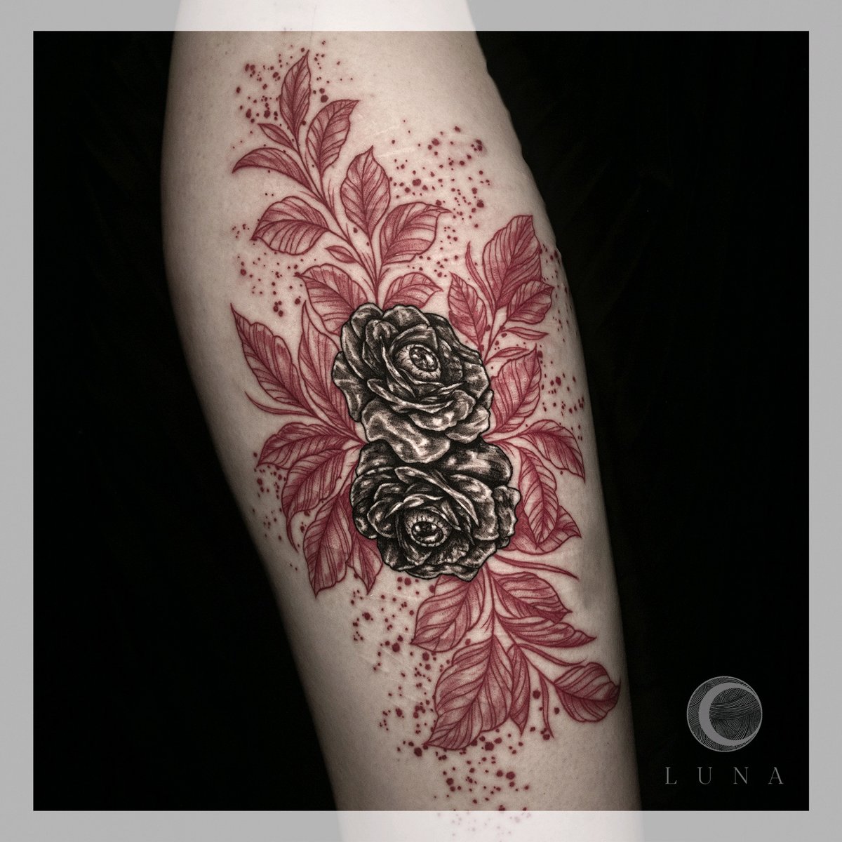 Tatuaż #95152 - Luna tattoo - Styl: Black & Grey | TattooArtist